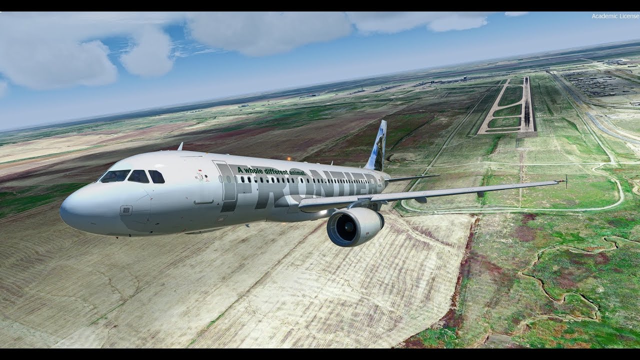 Frontier Flight 502 Denver Departure | Denver - LaGuardia | FSLABS A320 ...