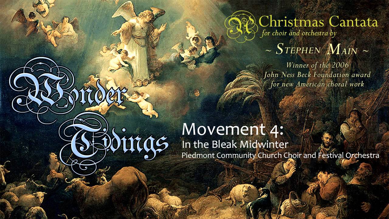 In the Bleak Midwinter - Stephen Main (Wonder Tidings) - YouTube