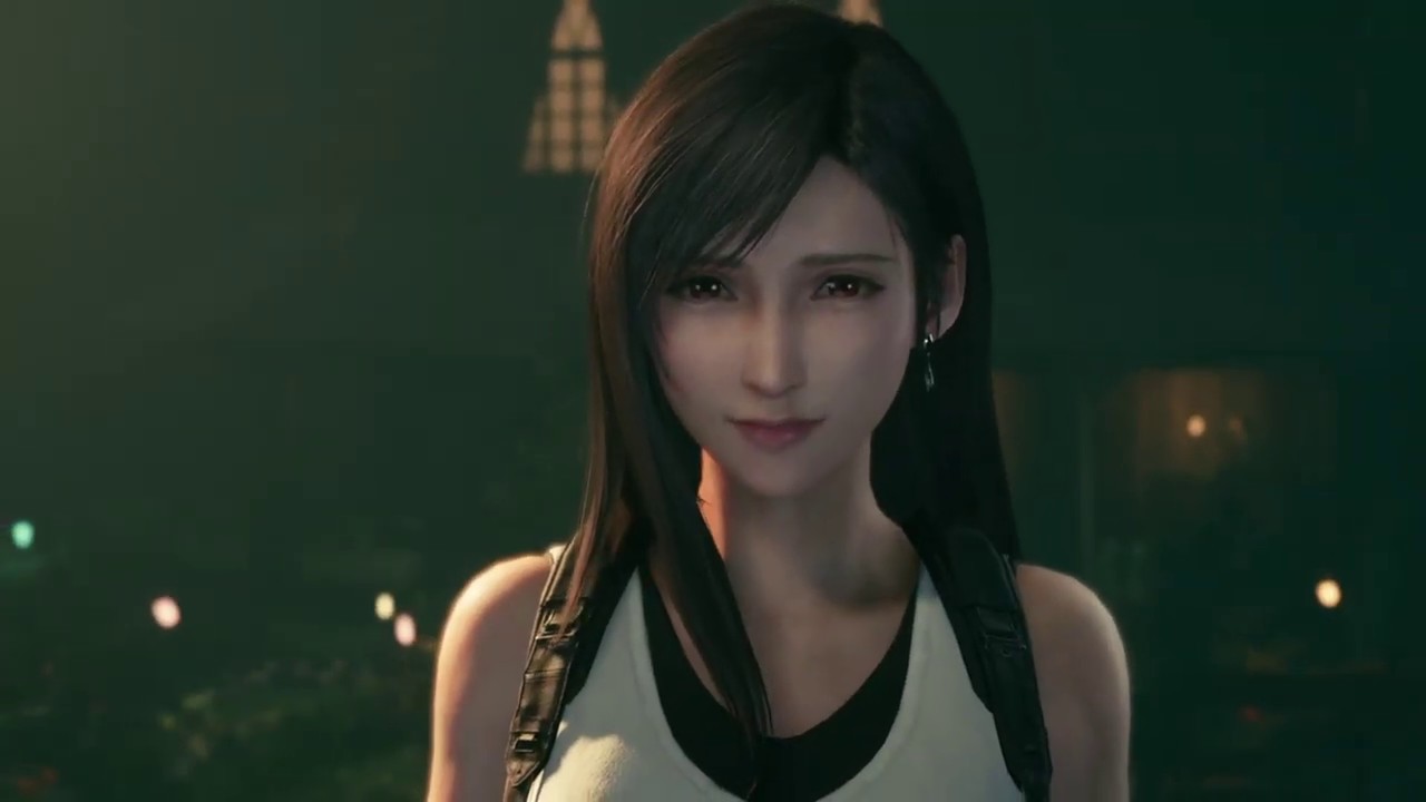 Highlight: Final Fantasy VII Remake - Tifa's Resolution in Chapter 14! Cloud and Tifa HUG! Jap ...