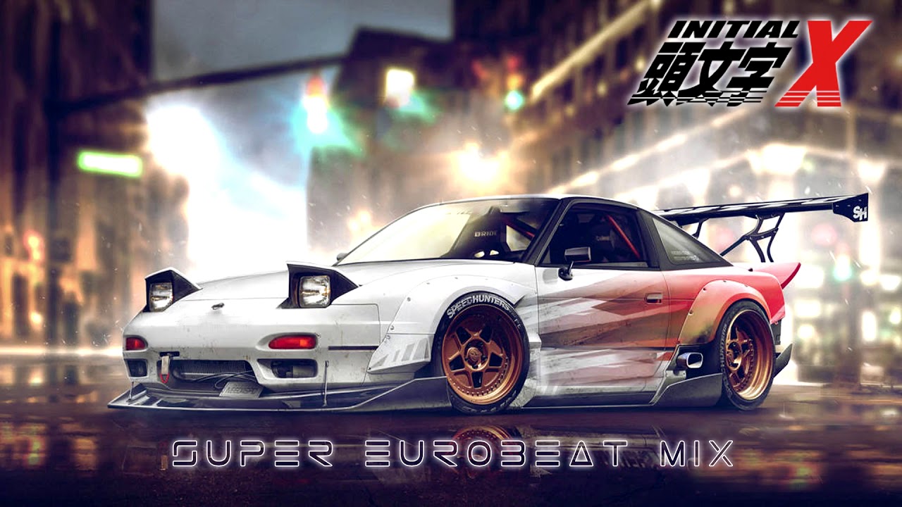 [1.1Hour] SUPER EUROBEAT Mix X01 Take your car and go towards the ...