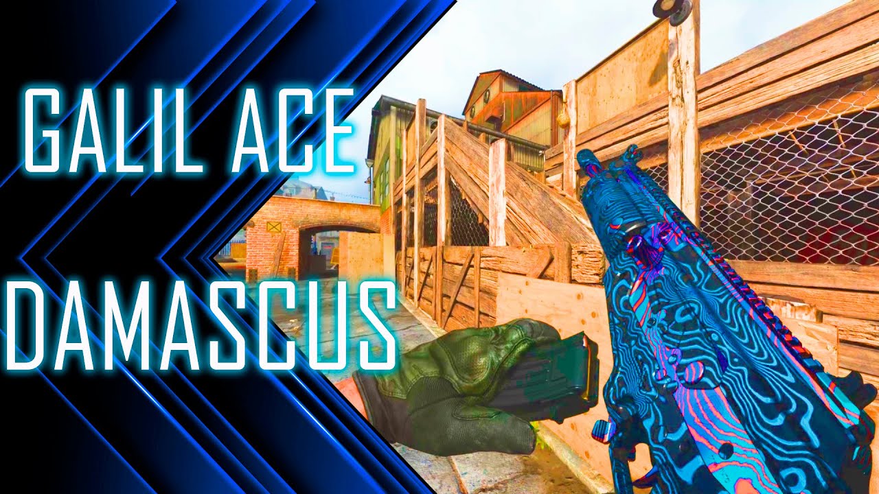 UNLOCK DAMASCUS TO CR-56 AMAX (Galil Ace) | CALL OF DUTY MODERN WARFARE ...