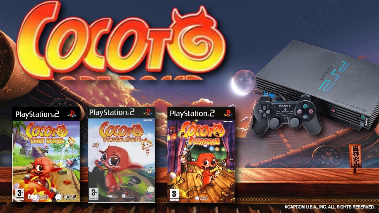 Todos los juegos de Cocoto para PS2 - YouTube