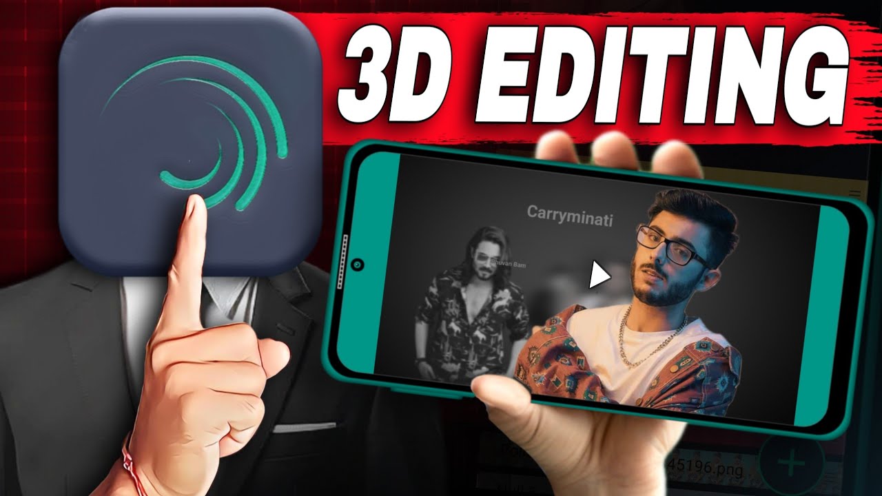 Alight Motion 3D Camera + Null Effect | Viral Image Animation Tutorial ...