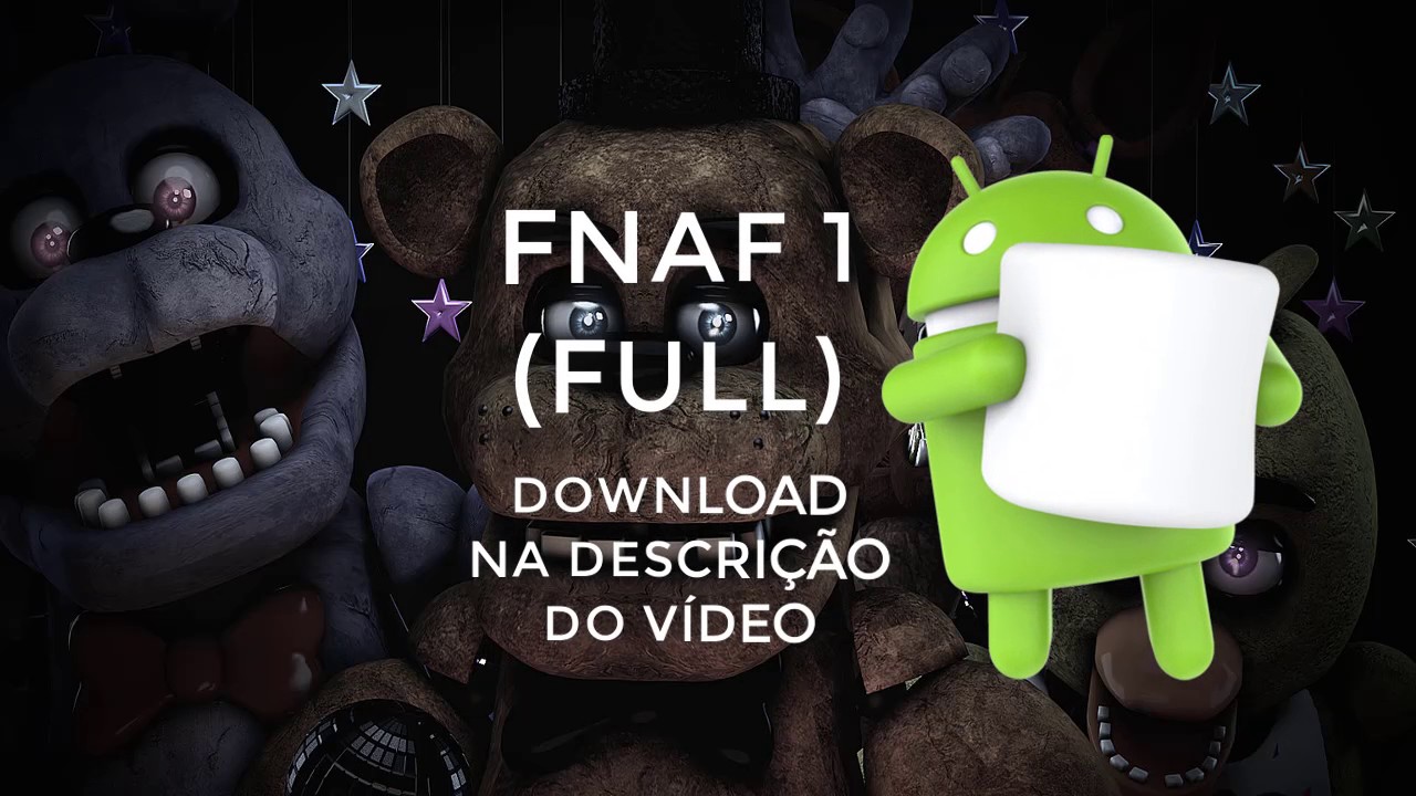 🔴 ‹ FNAF 1 › - 🔴 COMPLETO DE GRAÇA! 🔴 - ‹ ANDROID APK › 🔴 - YouTube