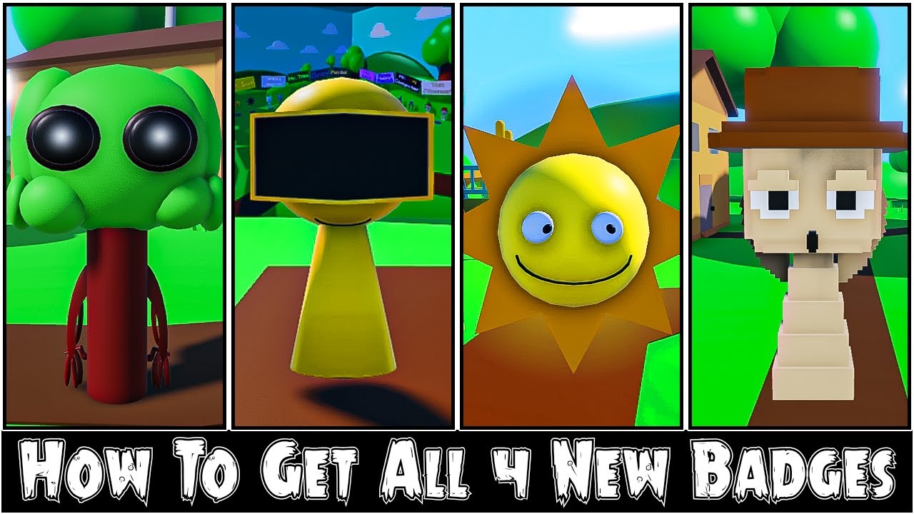 Roblox -; How to get 4 New Badges in 3D Sprunki RP And Animations [ New ...