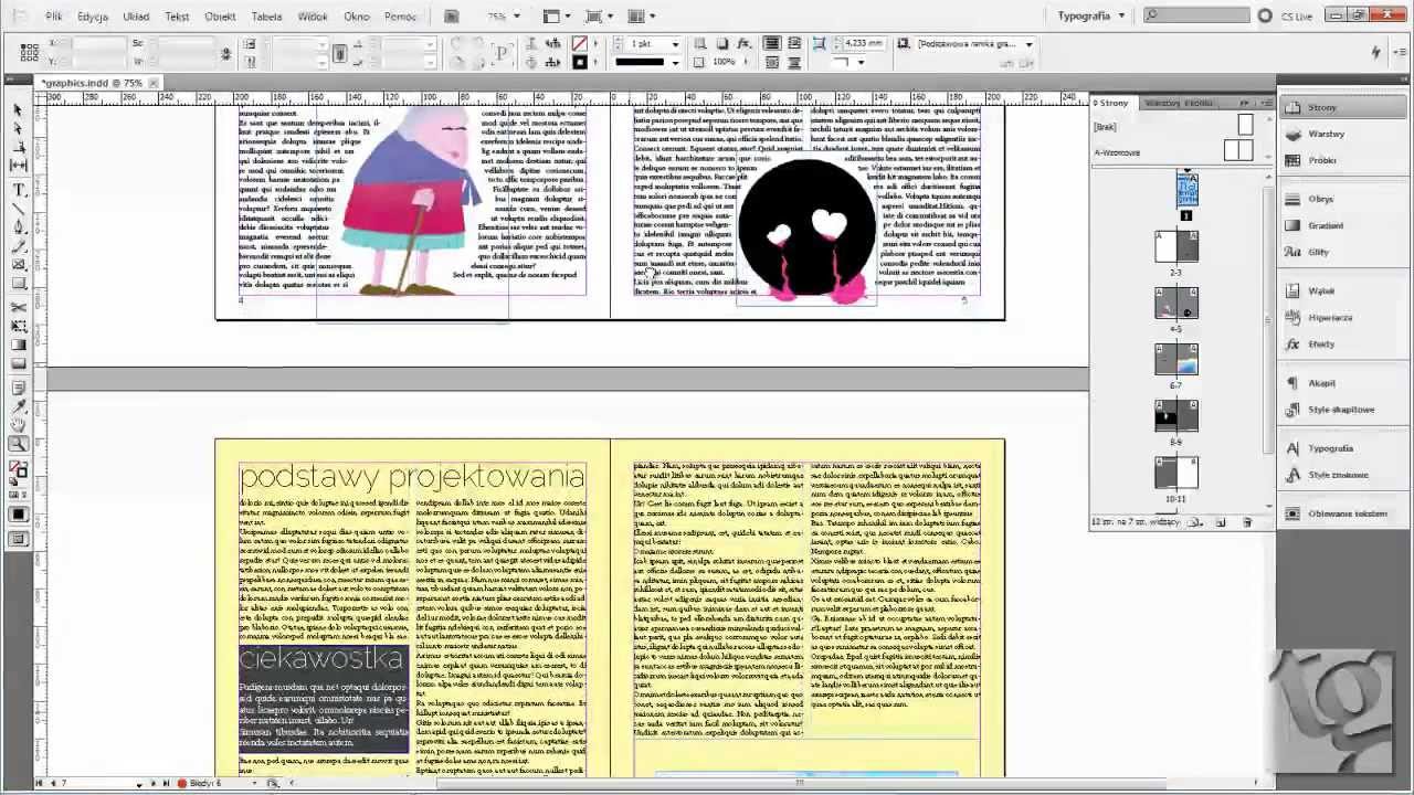 Jak zrobić numeracje stron w InDesign CS5.5 ? / How do numbering pages ...