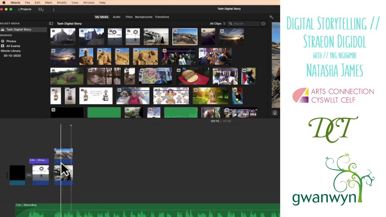 Digital Storytelling - iMovie Editing Tutorial - YouTube