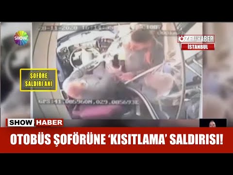Otobüs şoförüne 'kısıtlama' saldırısı!