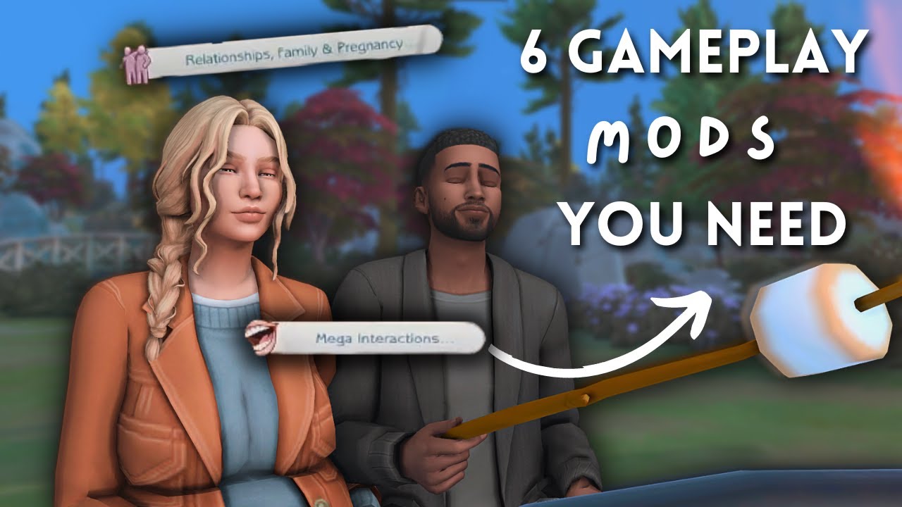 6 GAMEPLAY MODS YOU NEED FOR THE SIMS 4 { the sims 4 mods } - YouTube