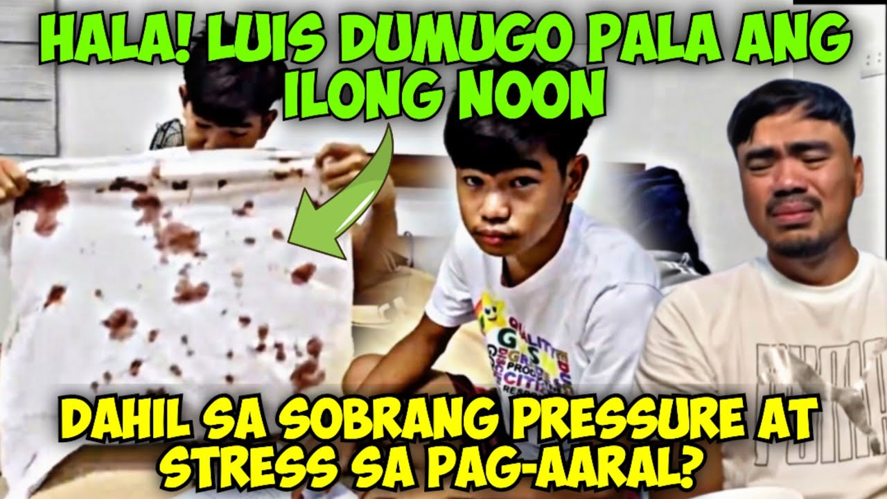 HALA! LUIS DUMUGO PALA ANG ILONG NOON DAHIL SA SOBRANG STRESS AT ...