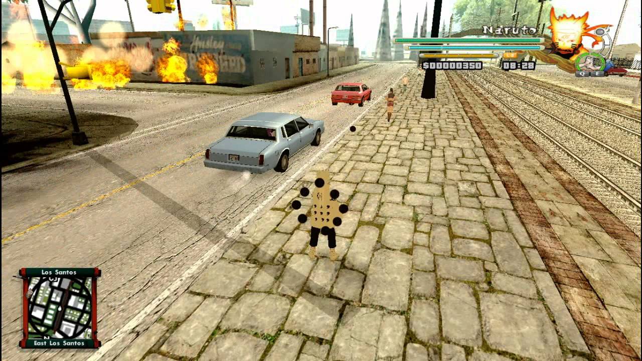 Gudoudama Attack GTA San Andreas - YouTube