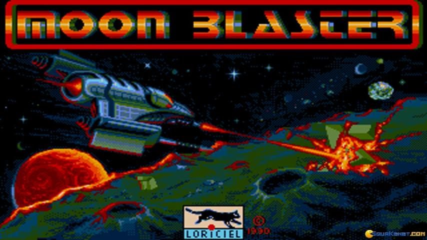 Moon Blaster gameplay (PC Game, 1990) - YouTube