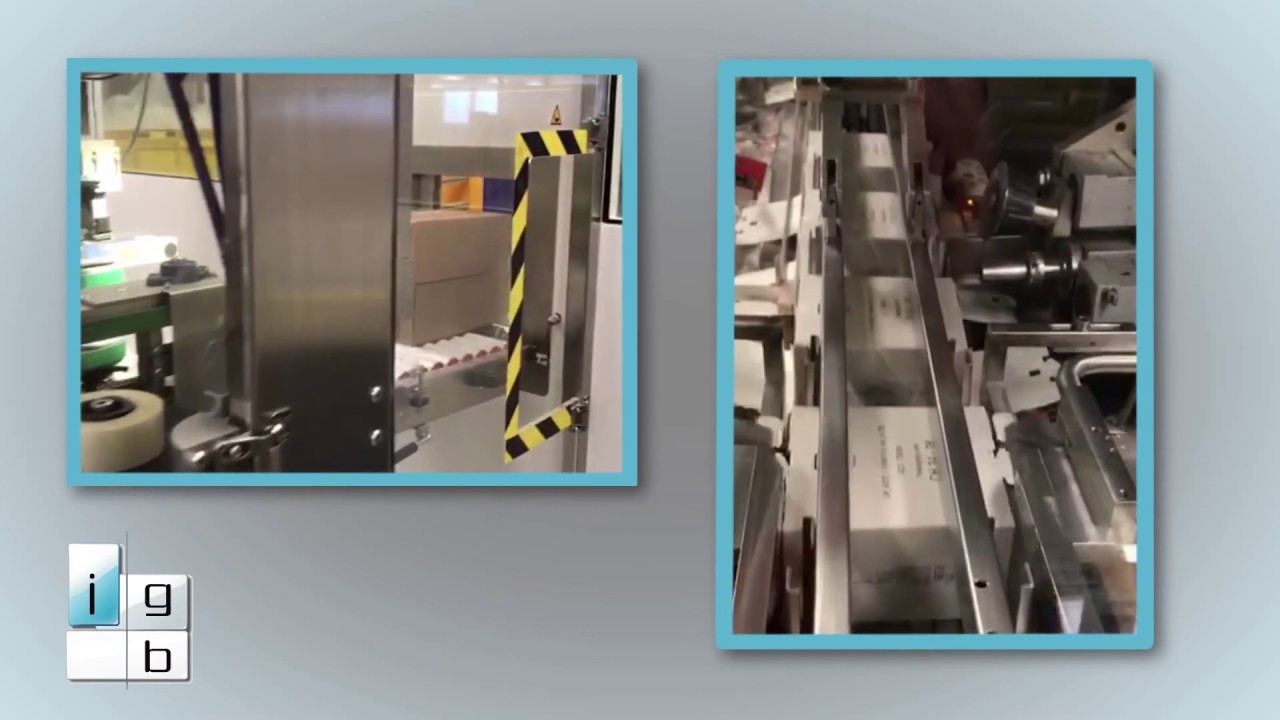 Tamper Evident box on lines_IGB_1 minute - YouTube