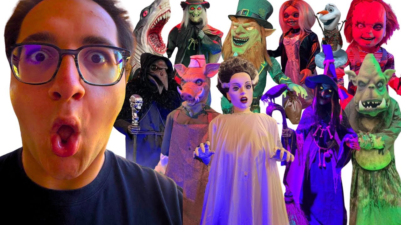 Home Depot Halloween 2025 Animatronics Revealed | Bride of Frankenstein ...