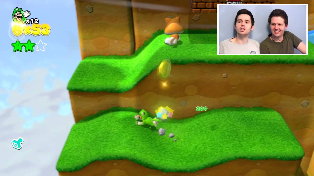 Super Mario 3D World - 1-3 Mount Beanpole - YouTube