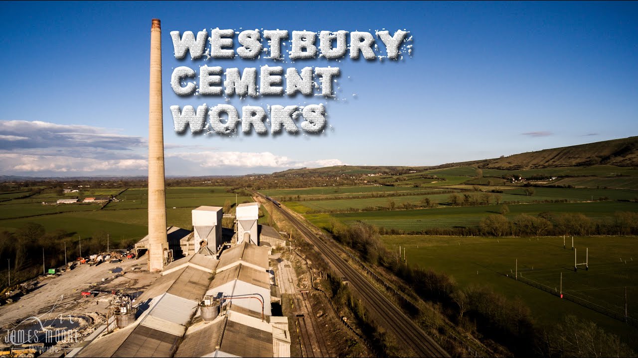Westbury Cement Works Chimney | Soon To RIP - YouTube