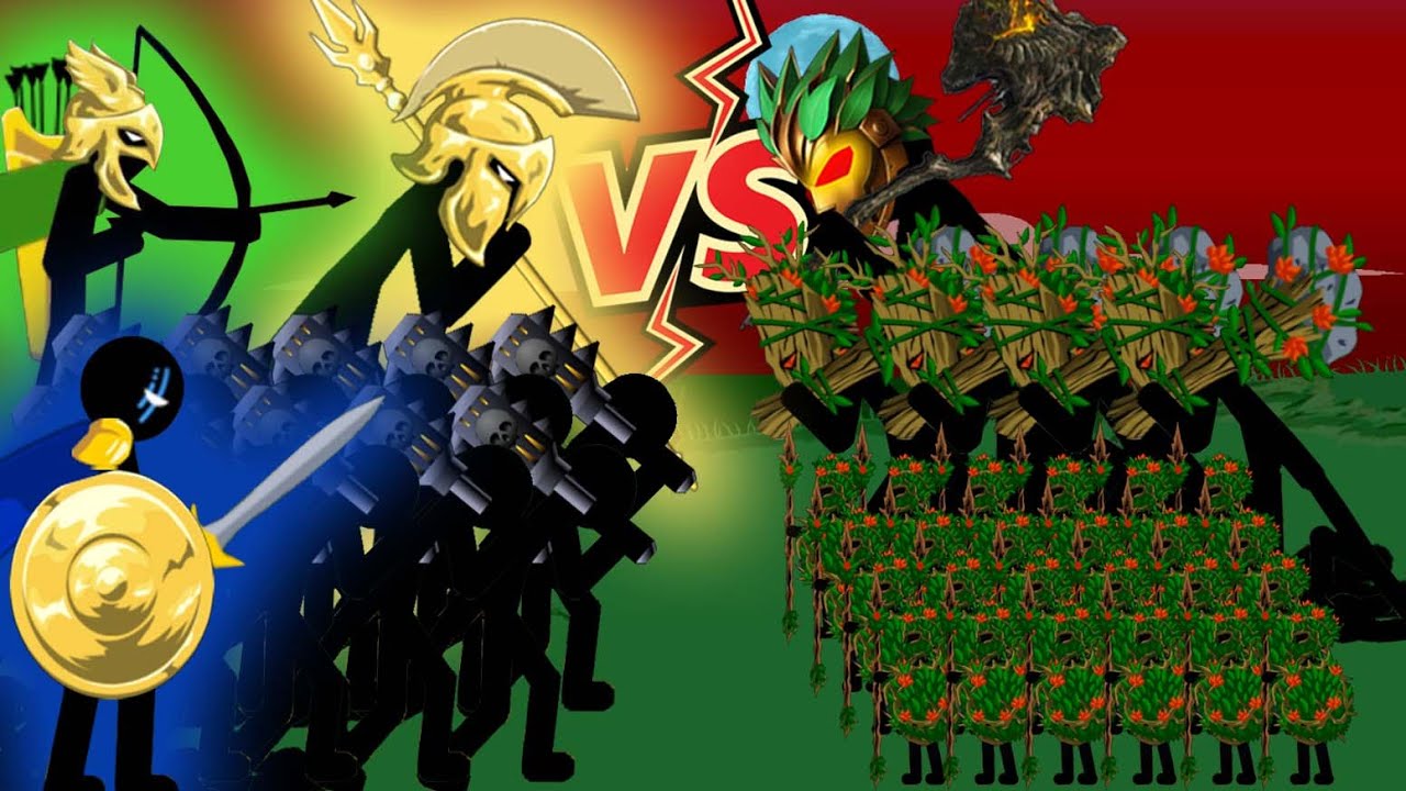 KYTCHU GIANT vs MEGA LEAF TEAM | MISSION WEEKLY 95 | STICK WAR LEGACY ...