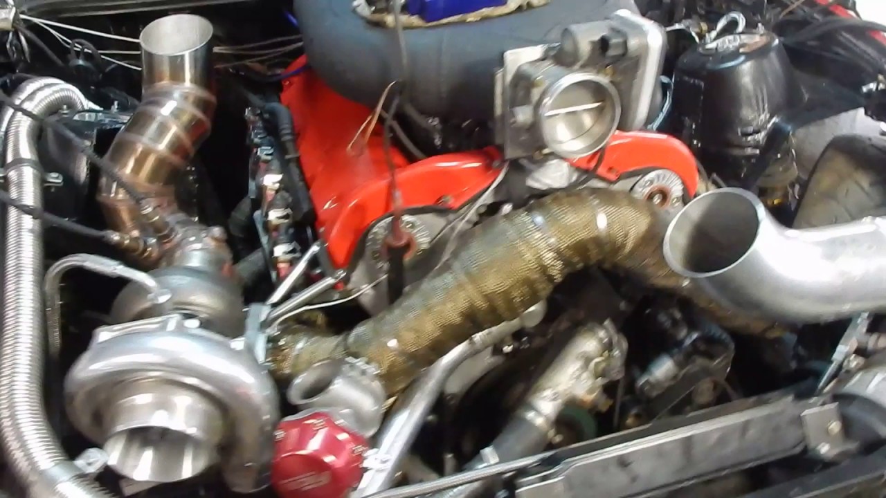 Wąski V12 Turbo bmw E30 5.4 m73 First start Turboexpert.pl - YouTube