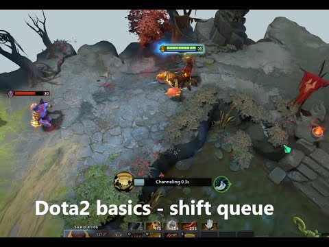 Dota2 basics - Shift queuing - YouTube