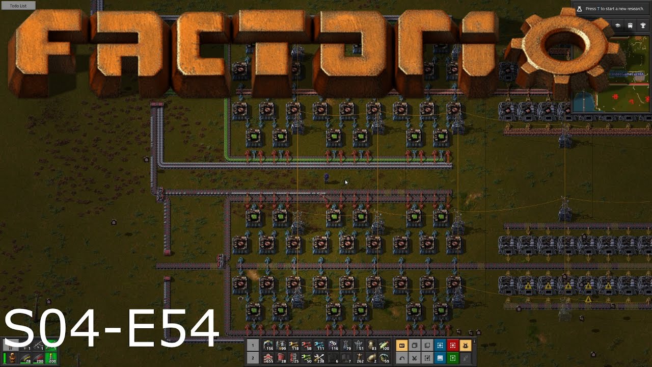 Factorio S04-E54, Electronic circuits for processing units, Part 2 ...