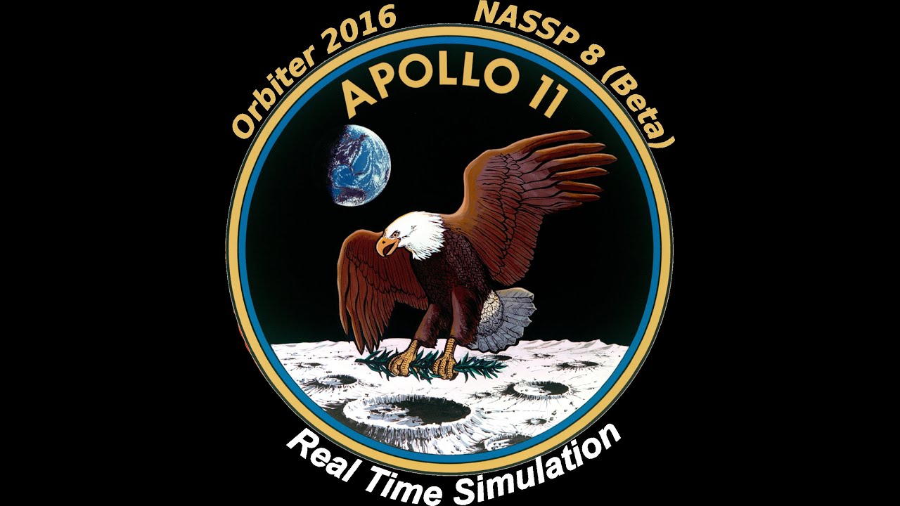 Orbiter 2016 | Apollo 11 Real Time Simulation (NASSP 8) | Part 16/17 ...