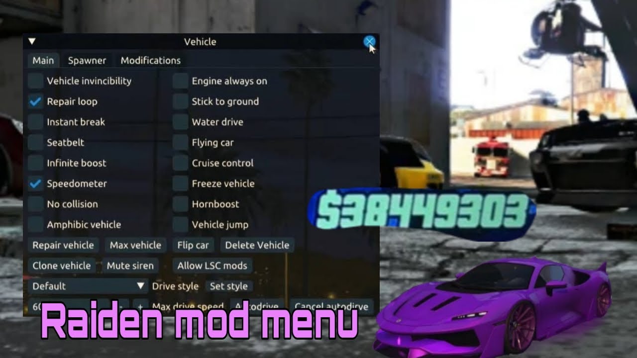 Raiden Mod Menu GTAV | Latest 1.68 PATCH | FULL SHOWCASE | (UNDETECTED ...