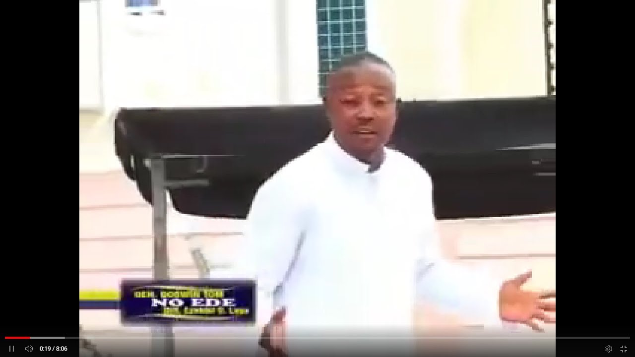 Godwin Tom - No EDE - This is the day of Transfiguration - Urhobo Isoko ...