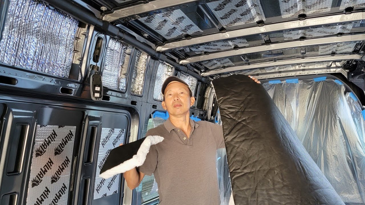 Van Build Ep2 2022 Mercedes Sprinter 4x4. Insulation and Subfloor - YouTube
