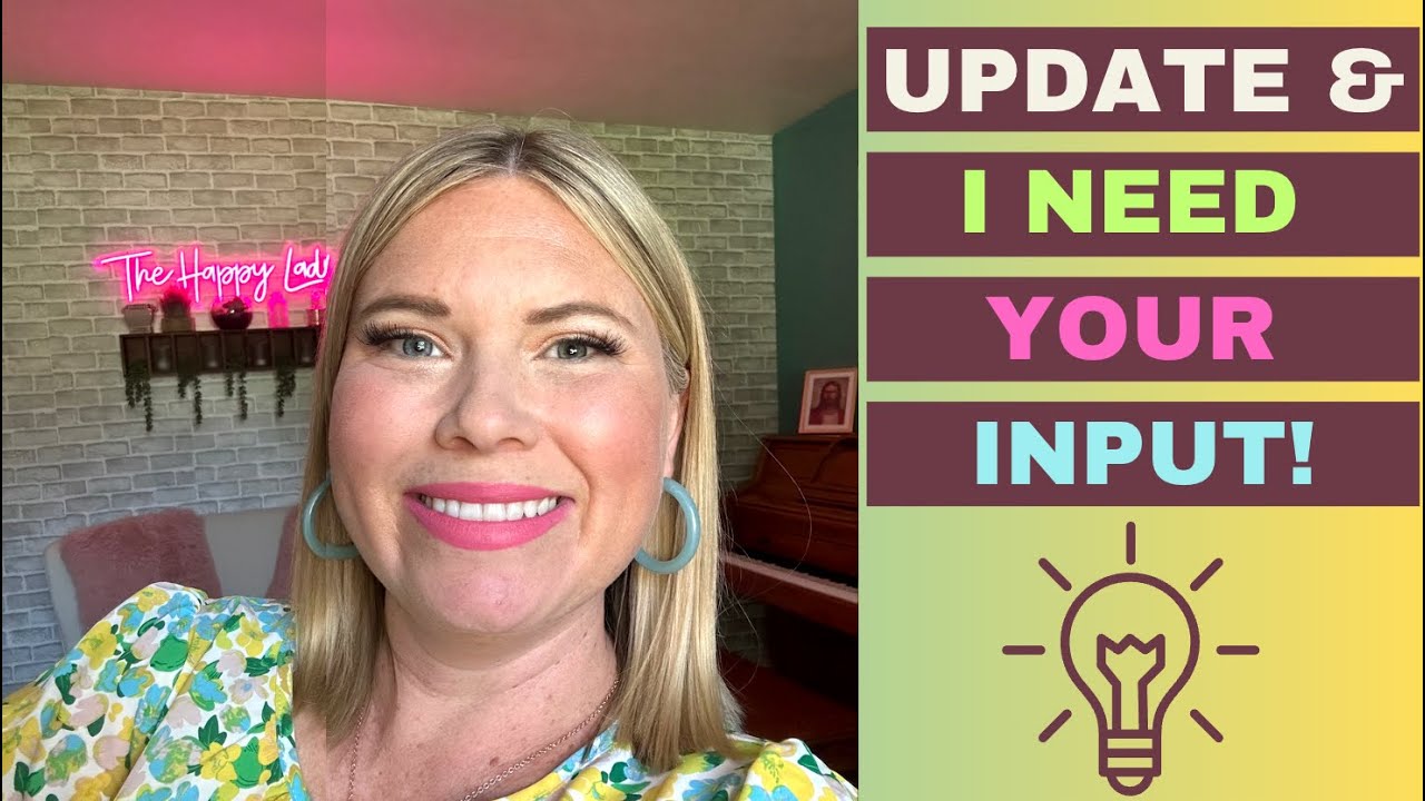 Ideas in the Works & I Need Your Input! - YouTube