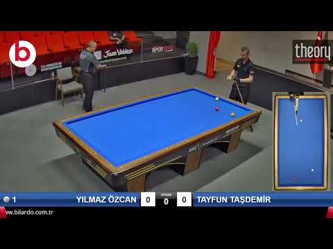 TAYFUN TAŞDEMİR vs YILMAZ ÖZCAN | 3 Cushion Billiards