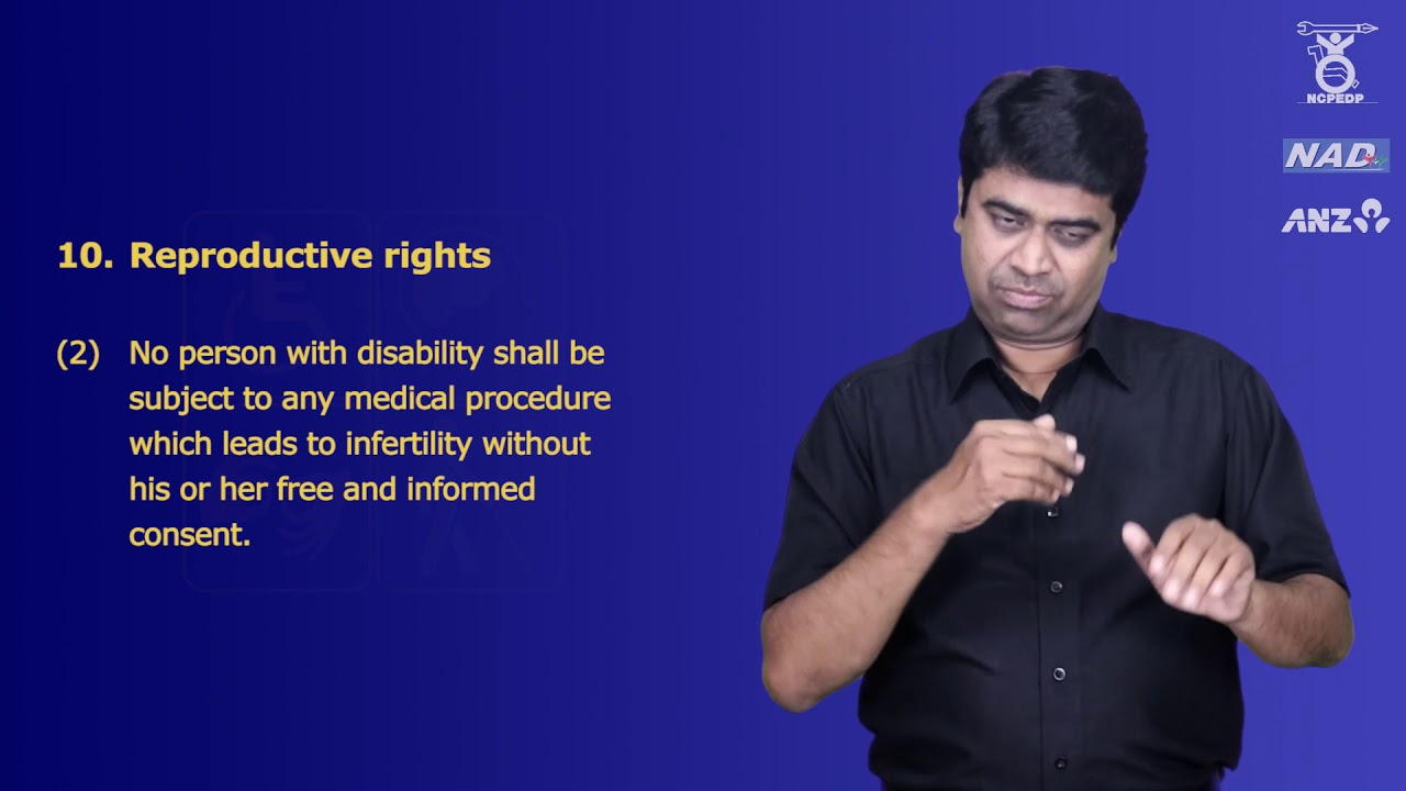 Chapter II- Rights and Entitlements, Rights of Persons with ...