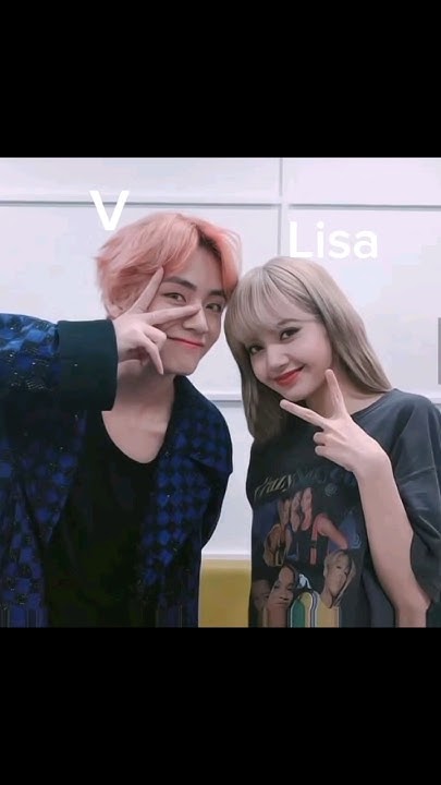 BTS V blackpink Lisa - YouTube