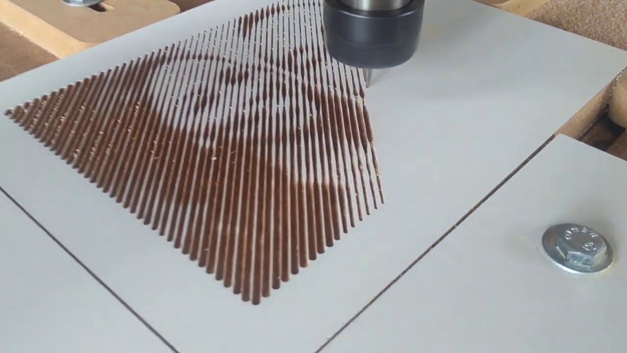 Halftone CNC - YouTube