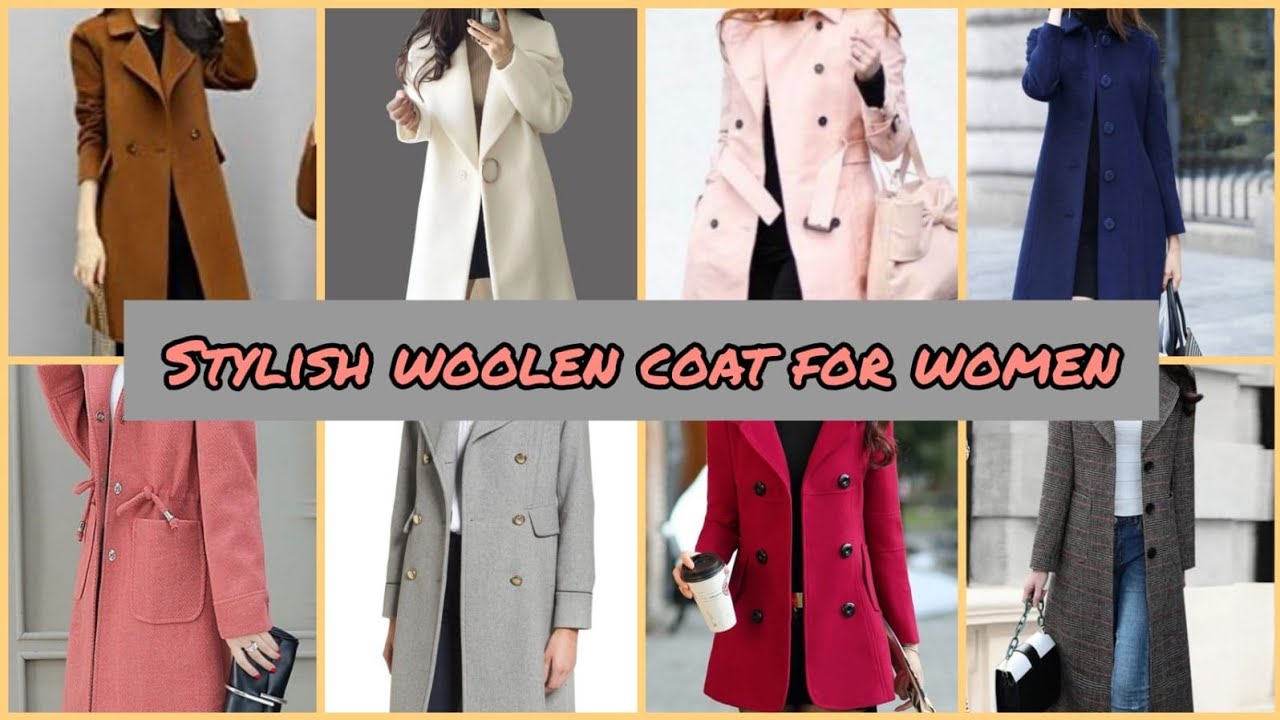 Stylish woolen coat for women | woolen coat design for women | winter ...