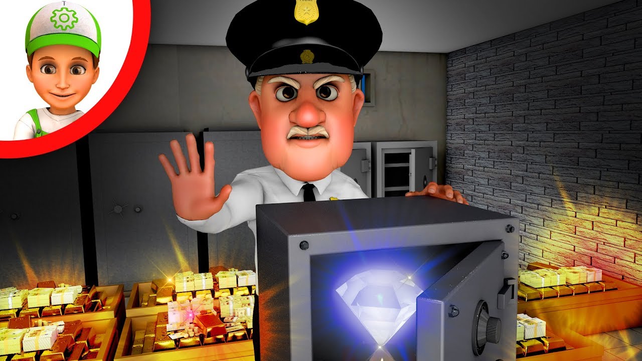 Cartoon Videos - Police & Thief - A trap with a diamond - Animation ...