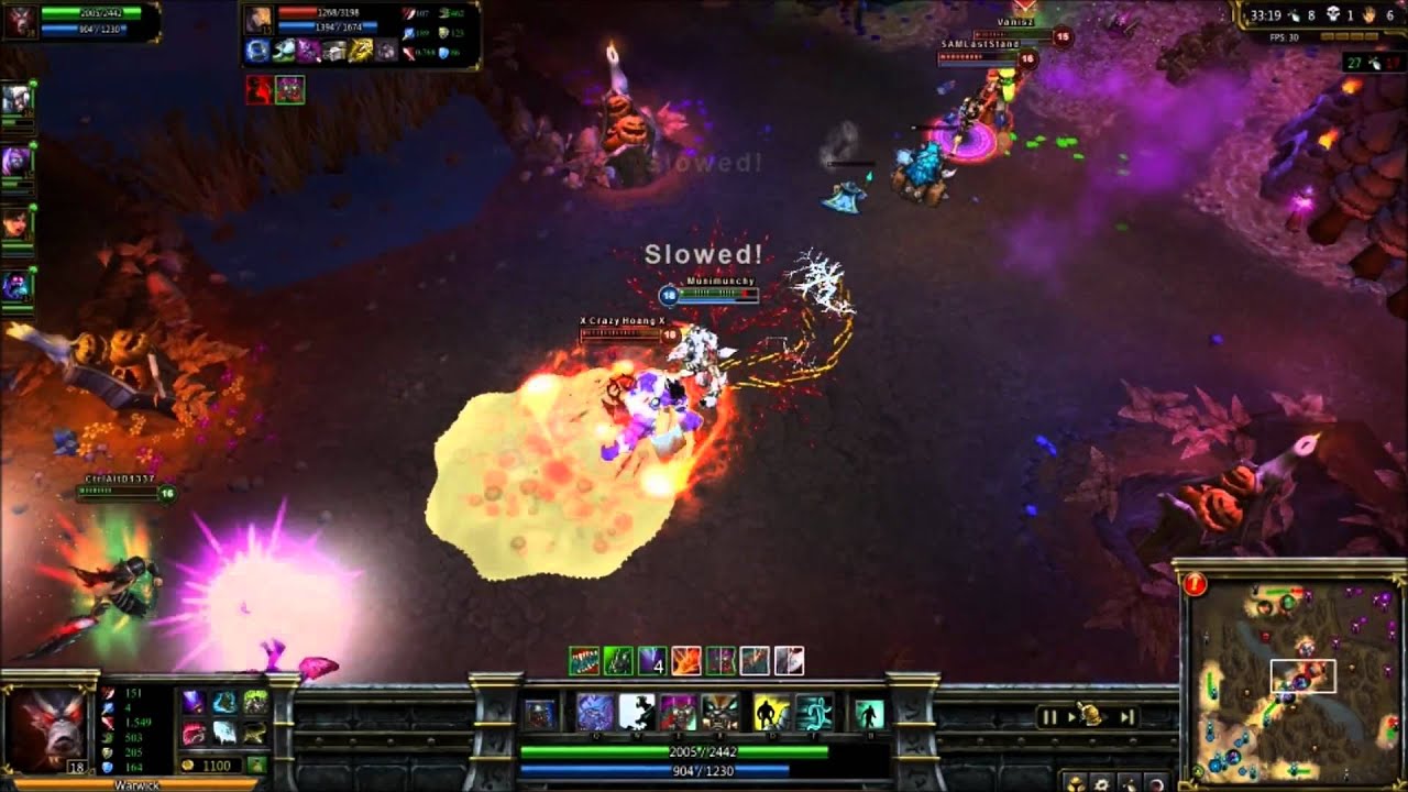 SKALOL - Warwick ulti over ashe ulti - YouTube