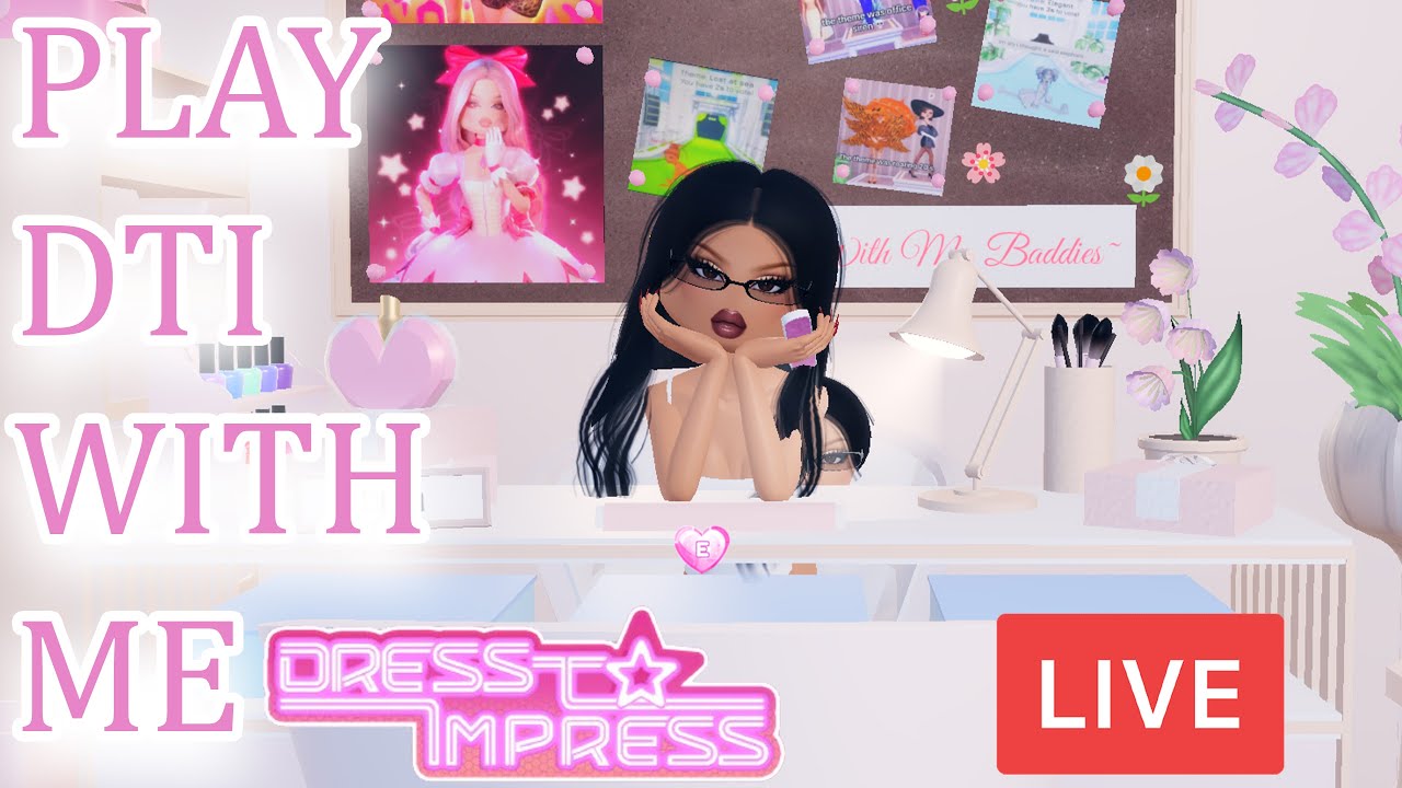 🔴DTI LIVE STREAM! JOIN ME! - DRESS TO IMPRESS - DTI - Roblox 🔴Live ...
