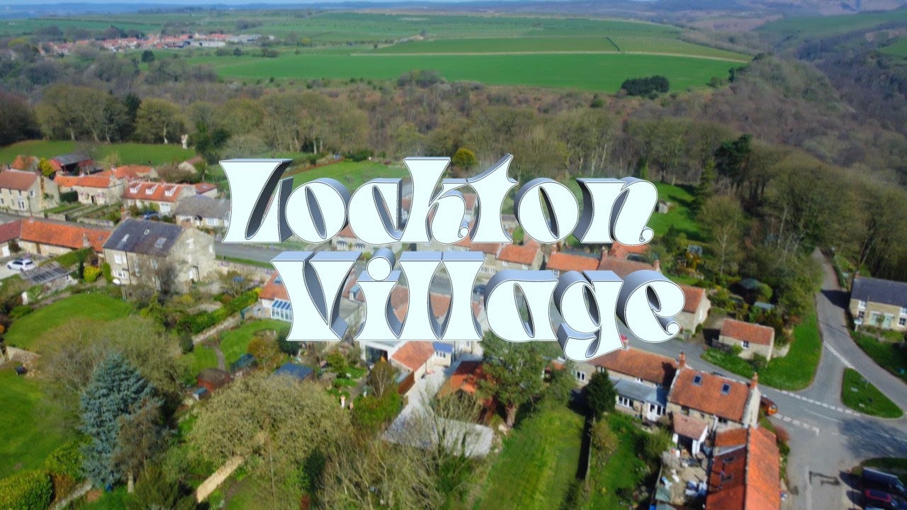 Lockton Village - North Yorkshire Moors - by Drone 4K - YouTube