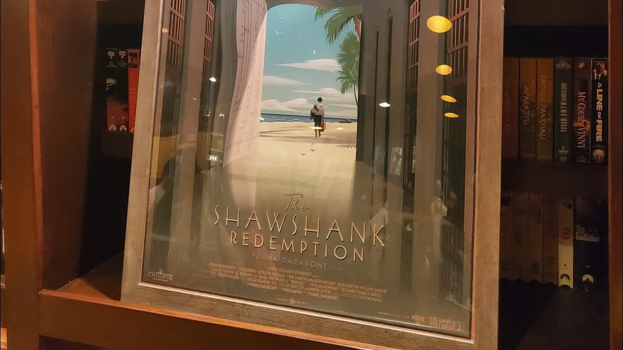 Secret Movie Club - Laurent Durieux Shawshank Redemption - YouTube