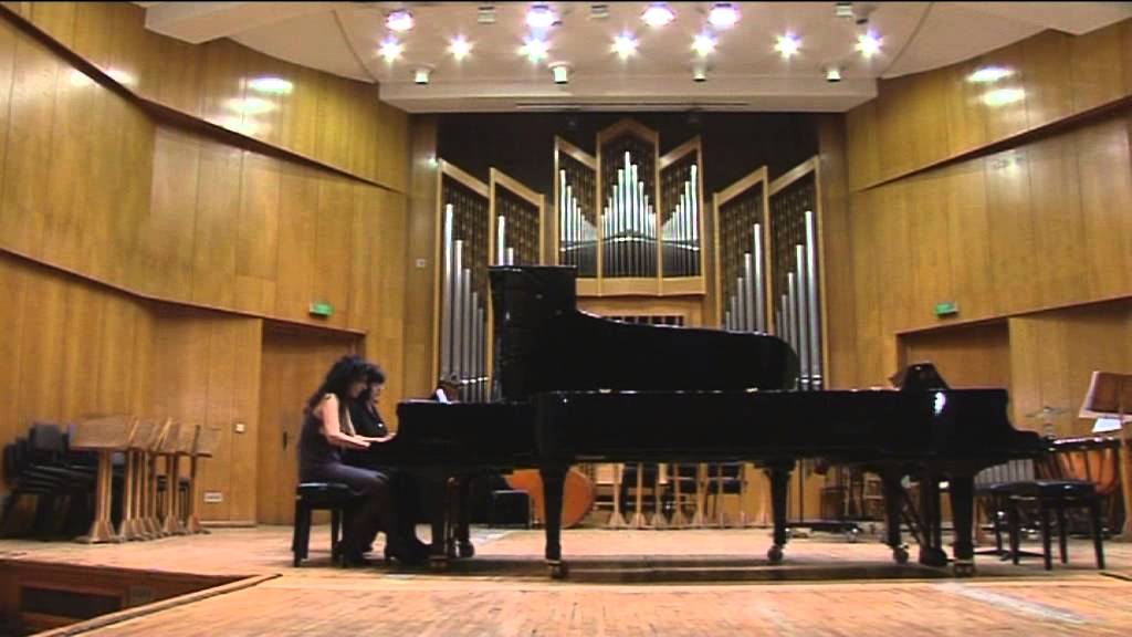 Alexander Yossifov - "RUSTIC DANCE" for Piano duo - YouTube