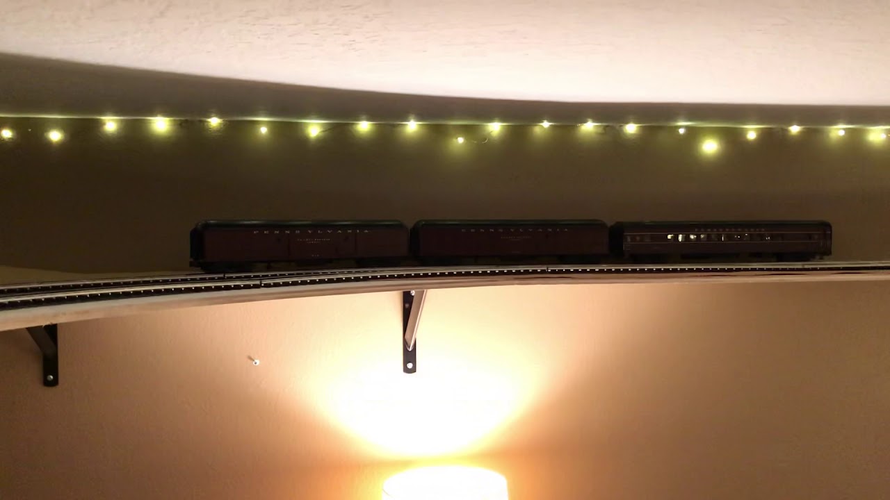 O Gauge Shelf Layout Project (Part 2) - YouTube