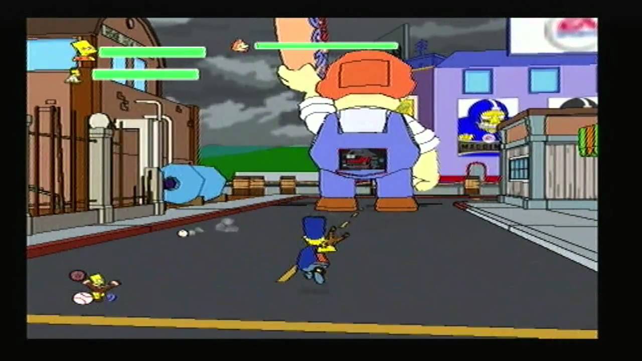 Let's Play The Simpsons Game: Part 8 (2/2) - Shadow of the Colossal ...