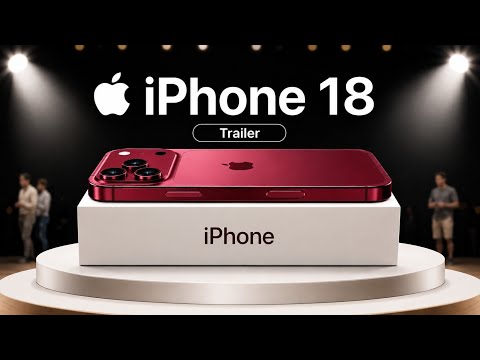 iPhone 18 Pro Max Trailer Official Look Design Launch