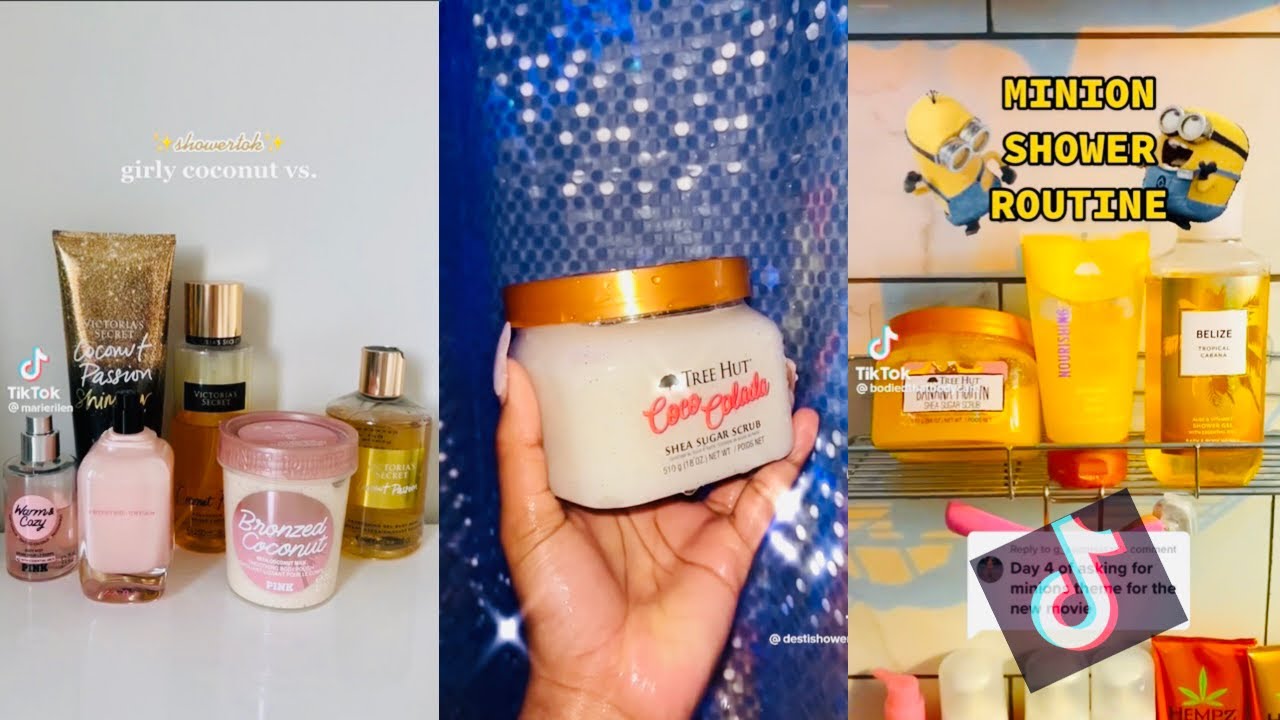 TikTok Shower routine 🚿- TikTok Compilation - YouTube