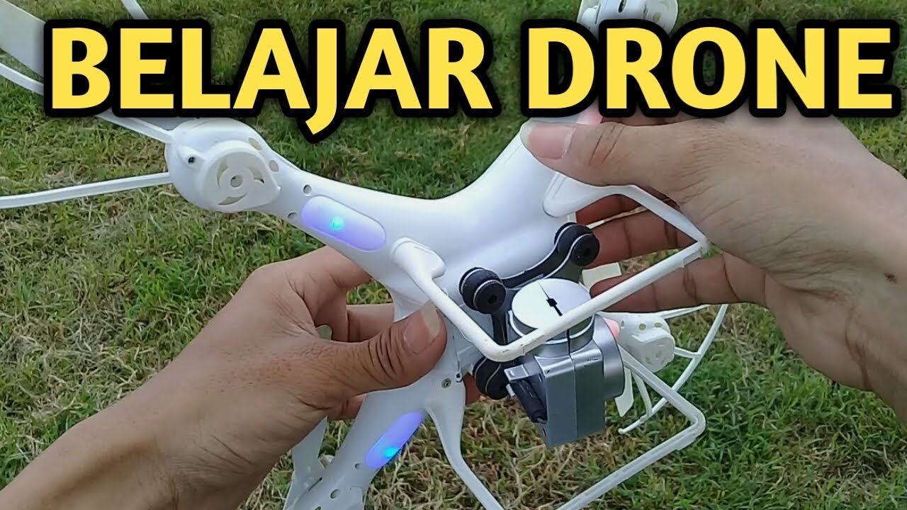 Cara Menerbangkan Drone HRSH5, | How to Fly Drone - YouTube