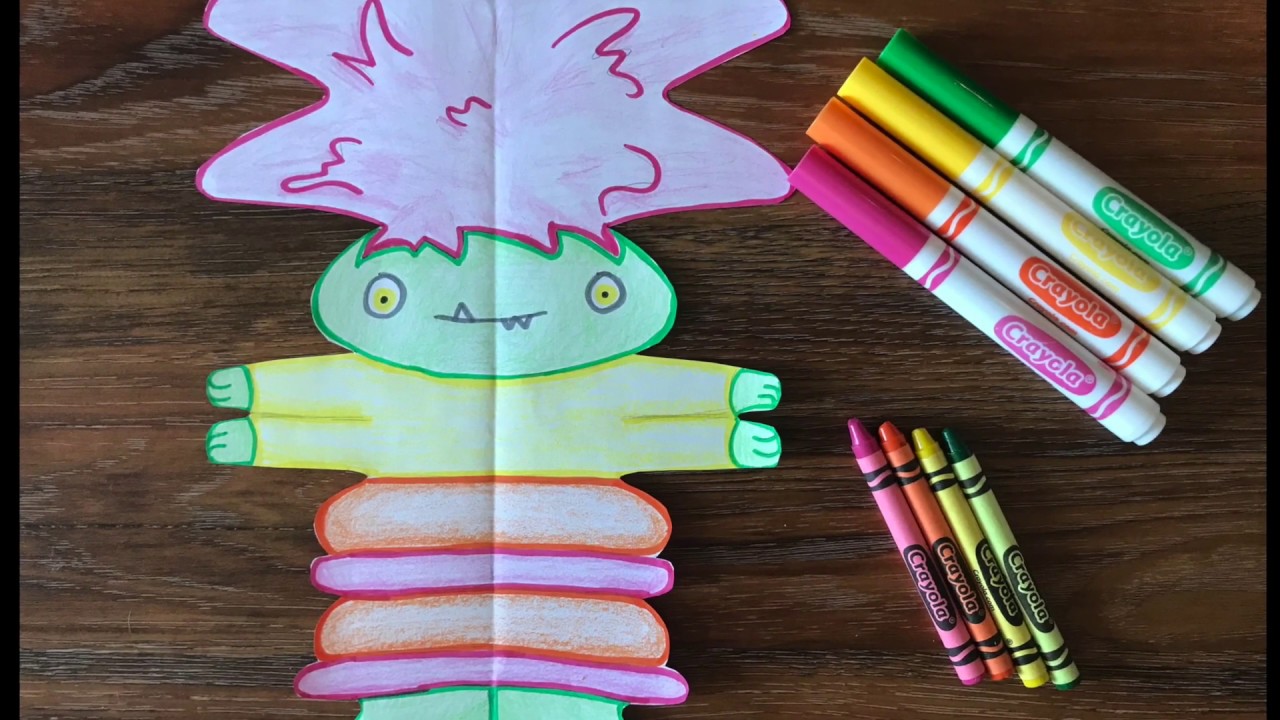 Symmetry Project Option 2: Name Monster - YouTube