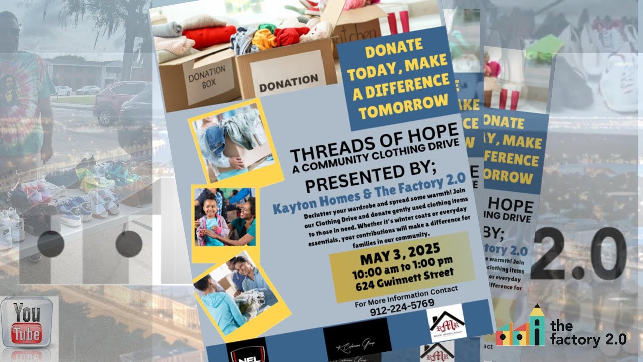 Threads of Hope | Community Clothing Drive in Savannah, GA | The ...
