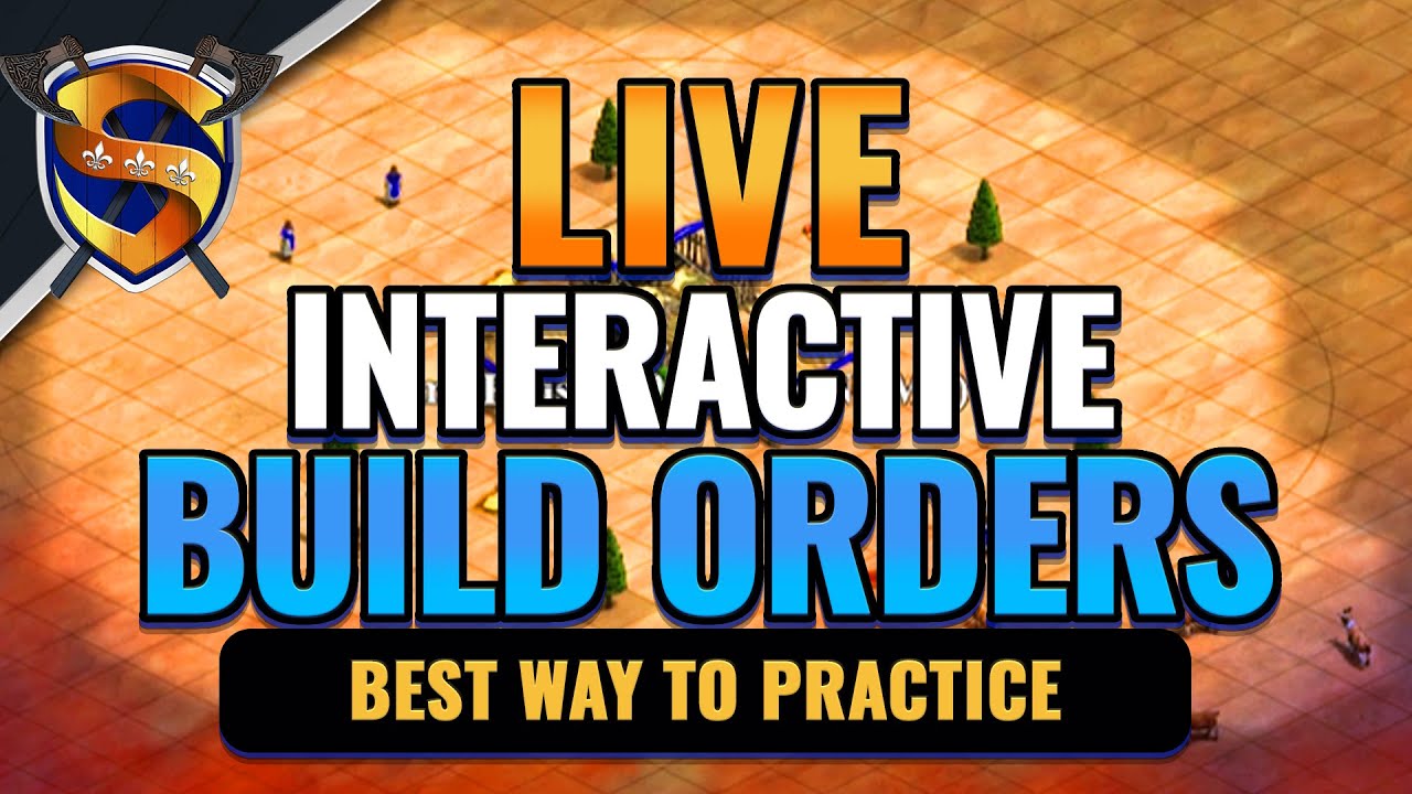 LIVE INTERACTIVE BUILD ORDERS, THE NEW WAY TO LEARN - YouTube