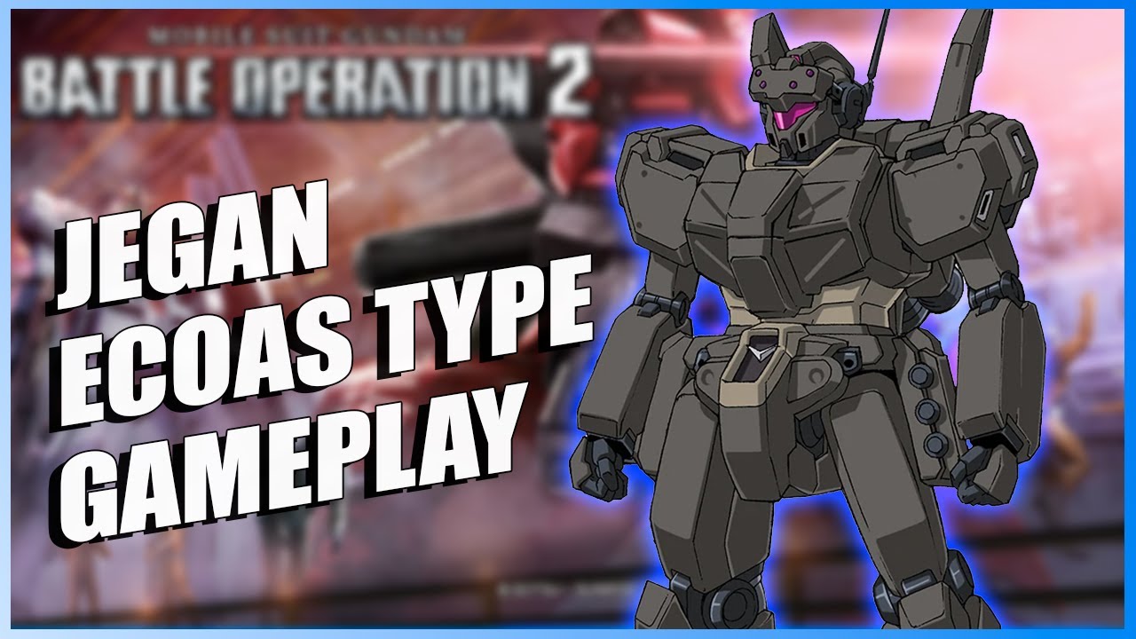 Jegan [ECOAS Type] Gameplay - MOBILE SUIT GUNDAM BATTLE OPERATION 2 ...