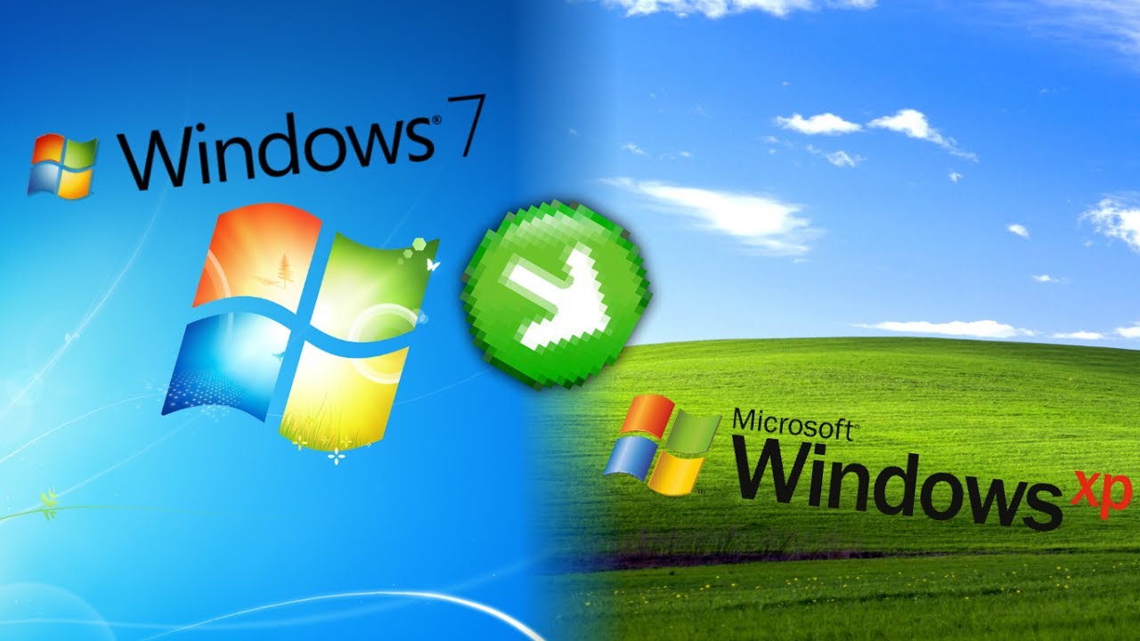 Windows 7 Transformed Into Windows XP - YouTube